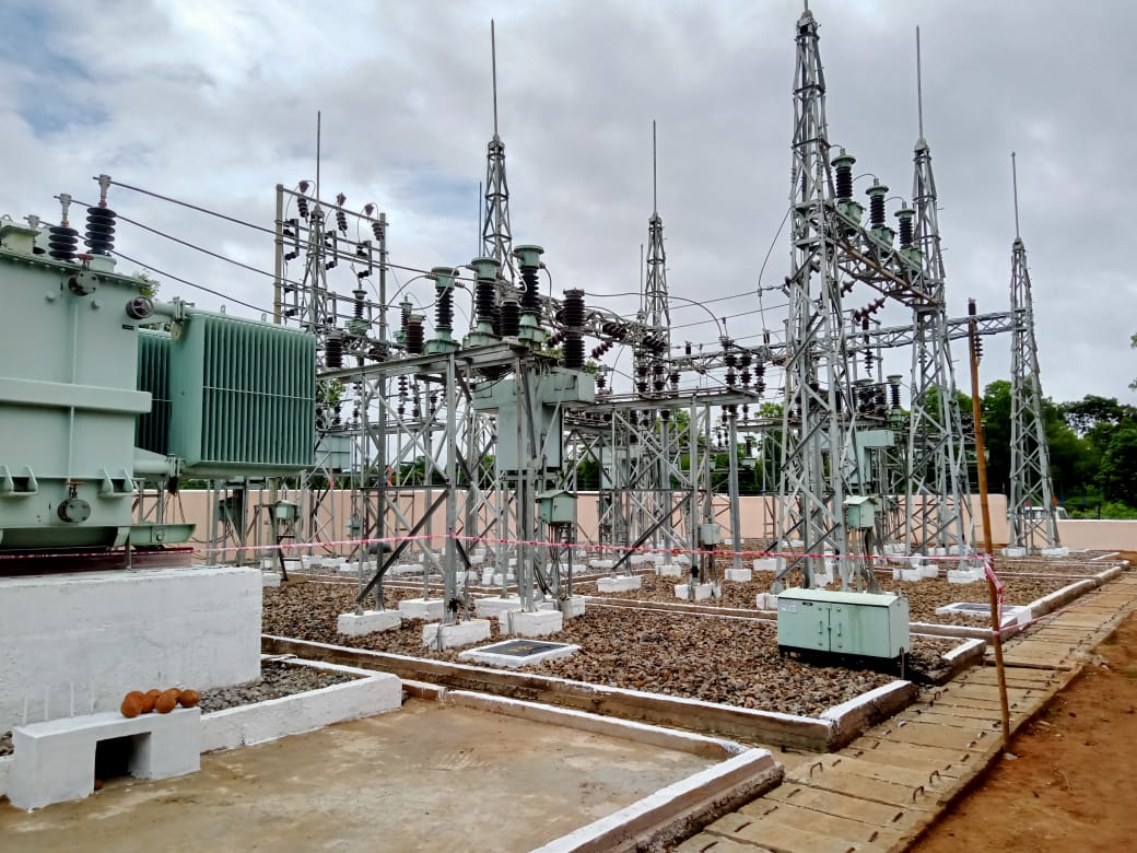 The Inauguration of 33/11kV Simna Substations at Tripura - executed by Supreme in contract with ...